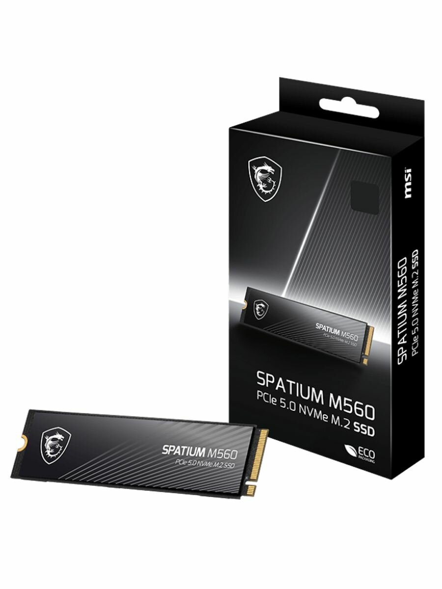 Внутренний SSD диск MSI Spatium M560 1000GB, M.2 (S78-440L0F0-P83)
