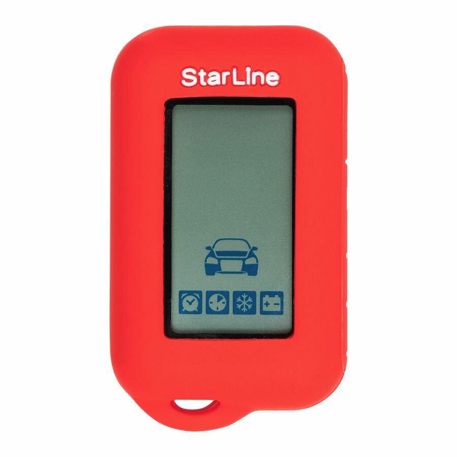 Чехол StarLine для брелка E-серии силиконовый, красный