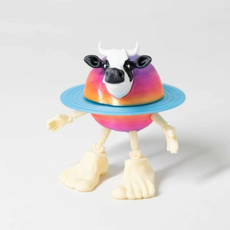 3d printed assembly toy abstract figurines stress relief desk decor gift for adults