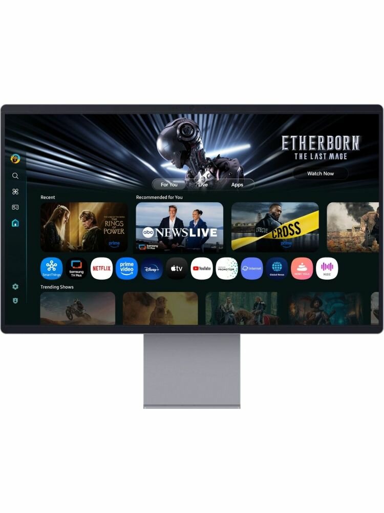 Монитор Samsung Smart Monitor M9 LS32FM902SIXCI, серый