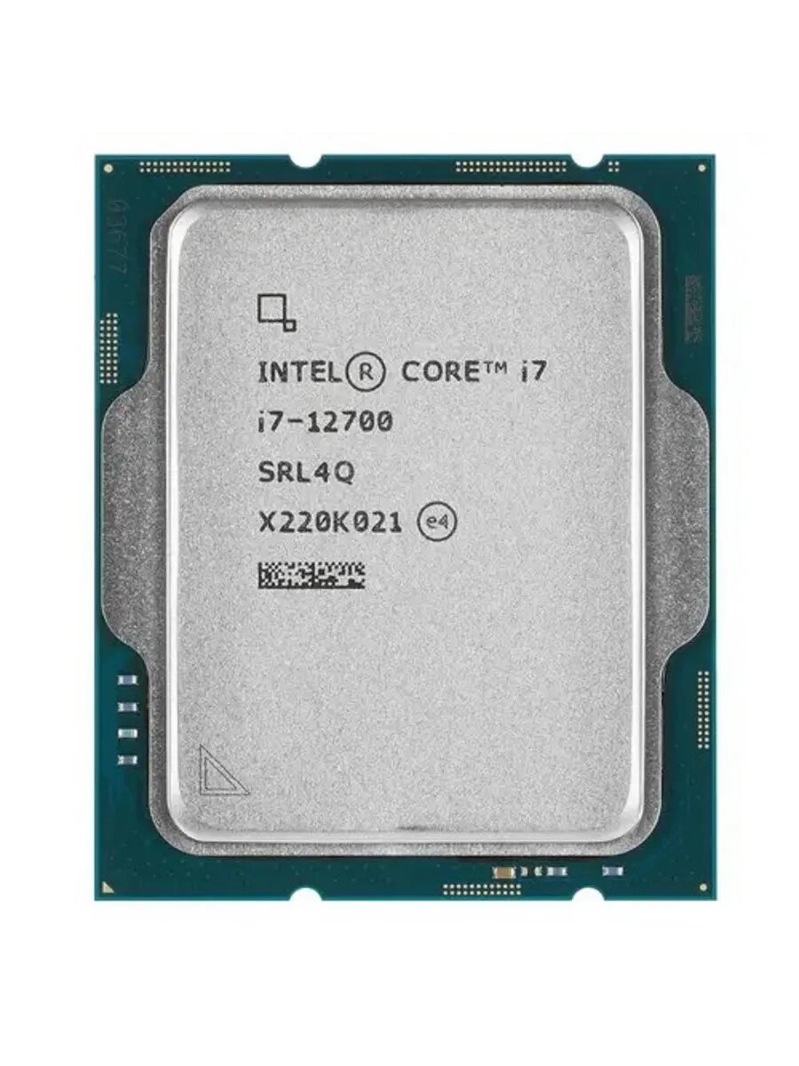 Процессор Core i7-12700 OEM, 12 ядер 4.9 ГГц, LGA1700