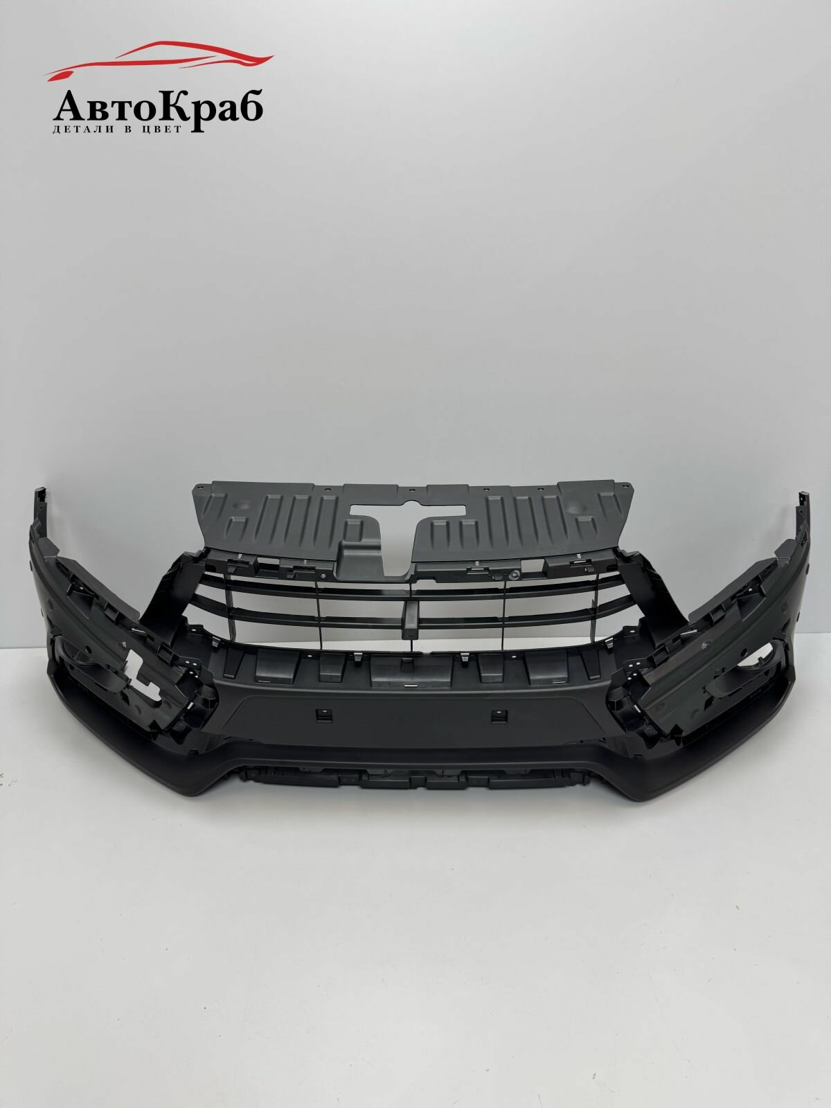 Бампер передний для Лада Веста Кросс 2017 - 2023 г. без боковых накладок. оригинал