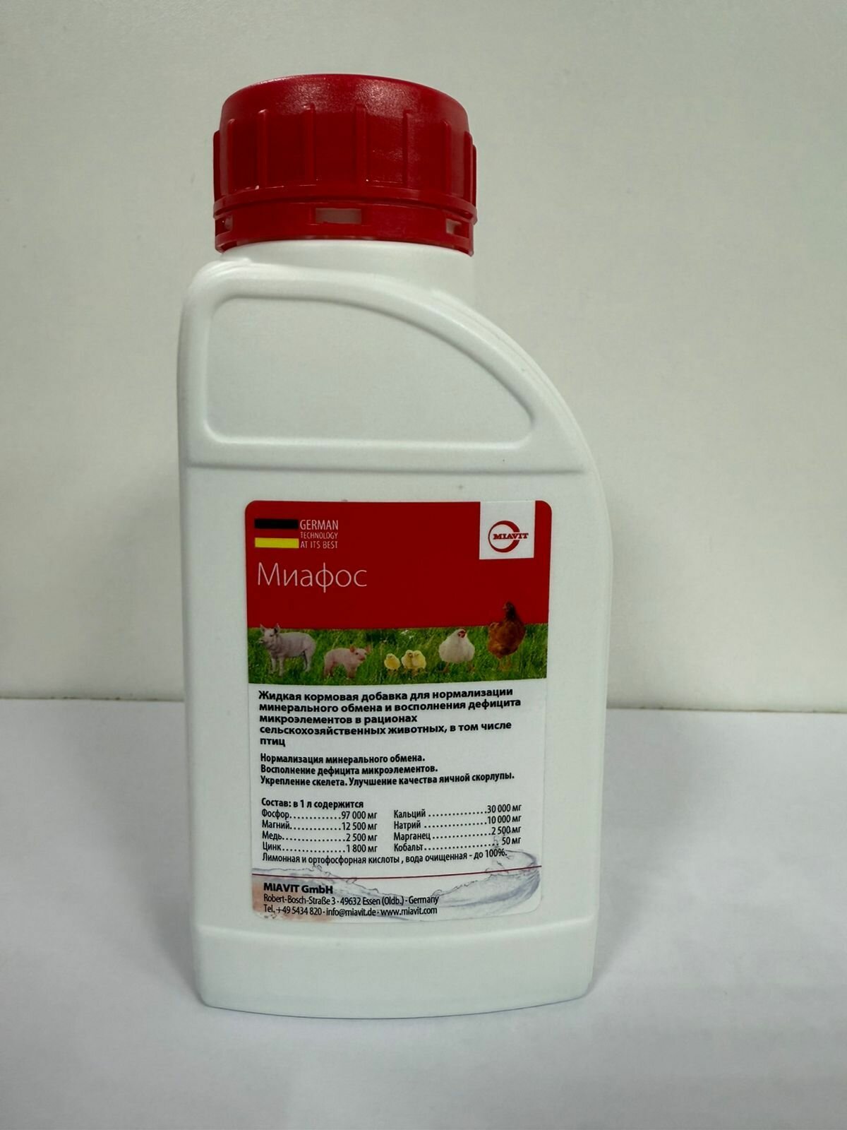 Миафос 1 шт 250 Кормовая добавка для животных