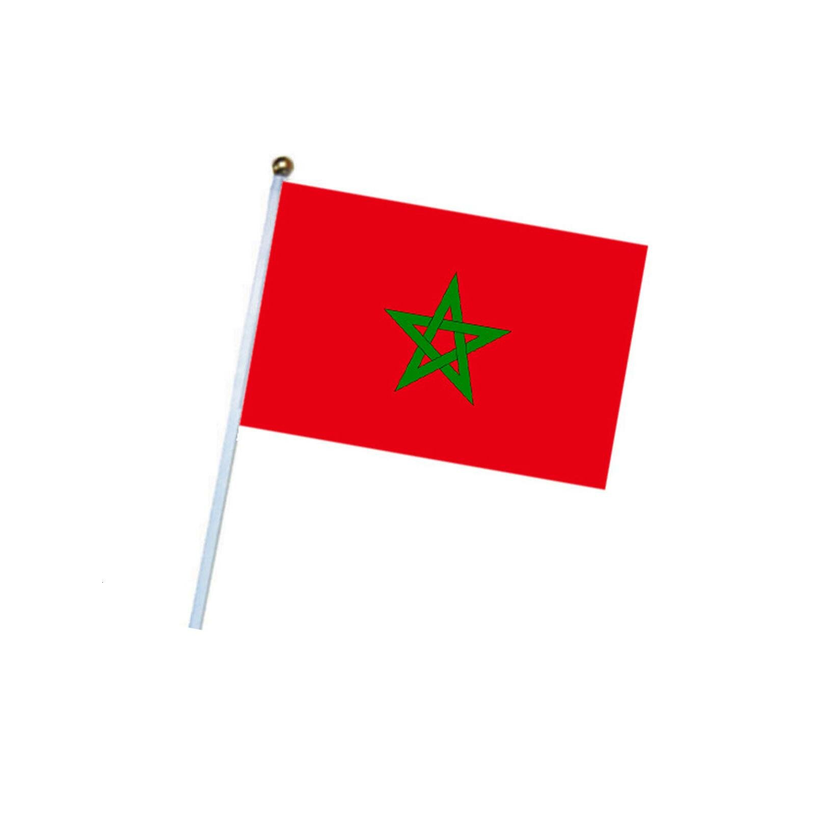 Флаг ручной работы 50peeces для фанатов футбола и футбола приветствует празднование свинга, - Марокко 23