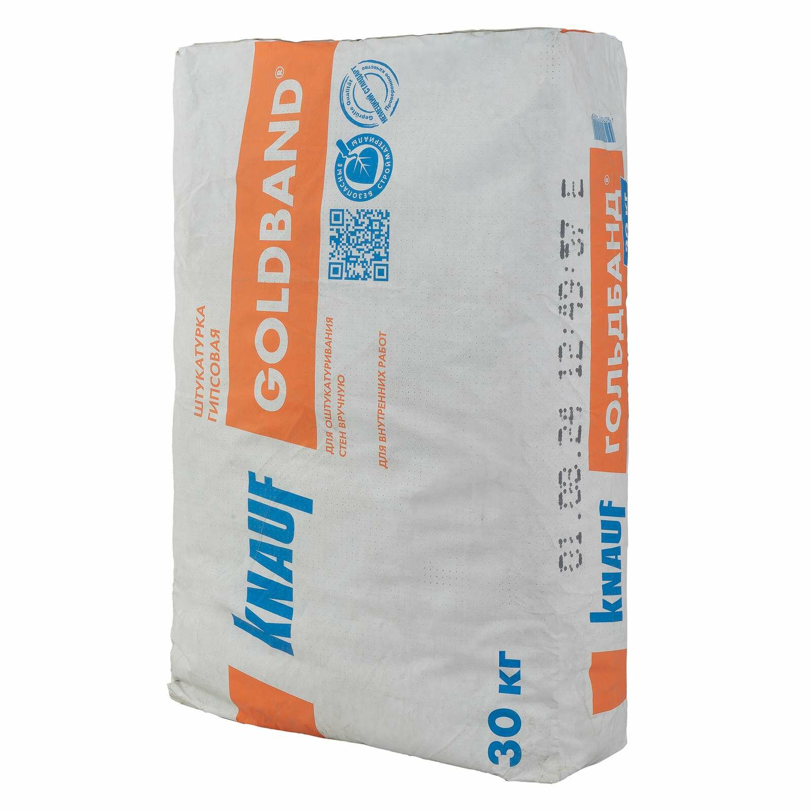 КНАУФ Гольдбанд штукатурка гипсовая, для внутренних работ (30кг)