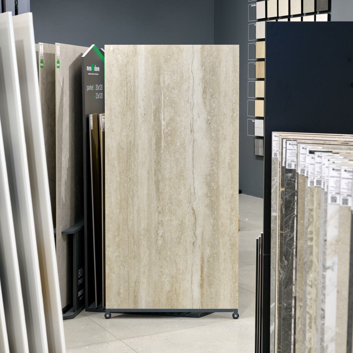 Керамогранит Neodom Travis Beige Matt 80x160 N20542 матовая Глазурованная, Износостойкая, Морозостойкая, морозостойкая