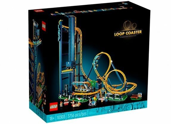 Конструктор LEGO Icons Коллекционные наборы 10303 Американские горки: Петля