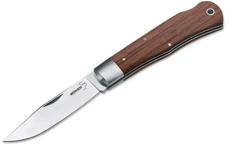 Boker Складной нож Plus Lockback Bubinga сталь 440C, рукоять бубинга (01BO185)