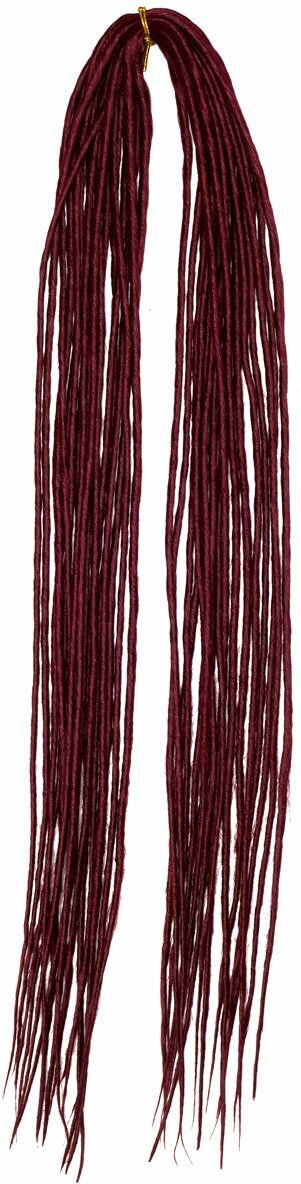 Hairshop Дреды ДЖА 119 (Бордовый)