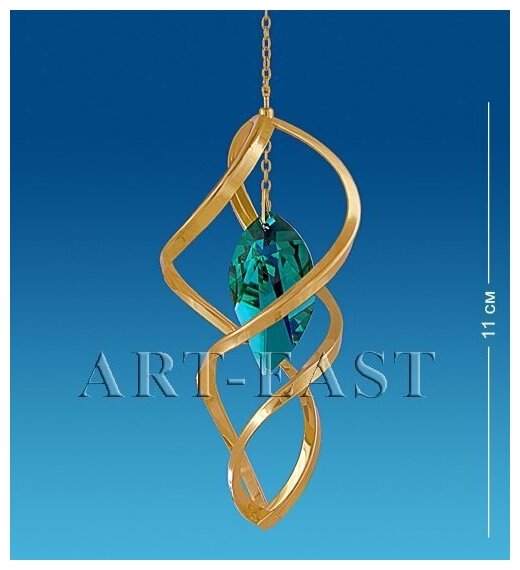 Подвеска Лист с цв. кр. (Юнион) AR-1150 113-601808