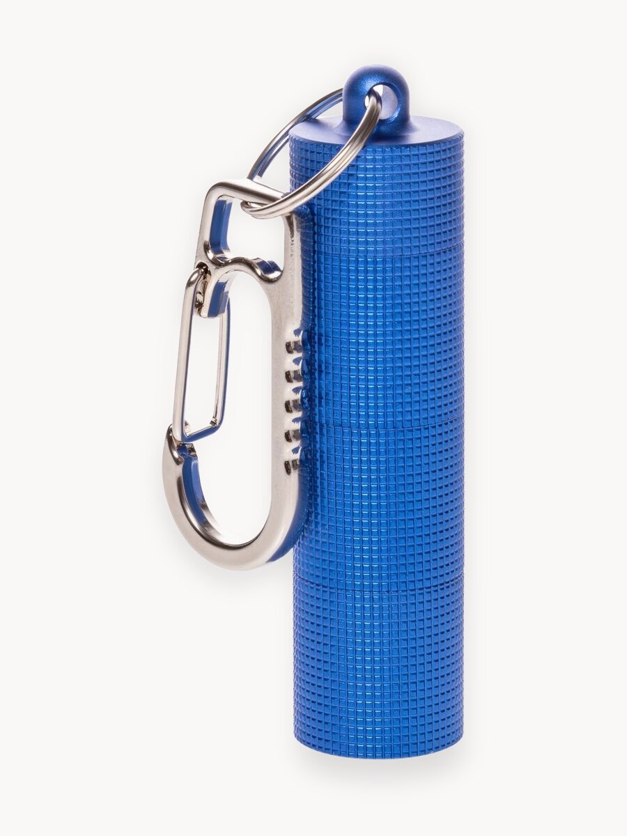 Таблетница пилюля, на день, водонепроницаемая, брелок карабин, синий