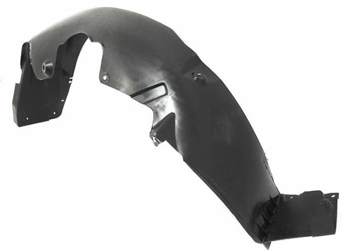 Подкрылок SAT 96633939, для Chevrolet Epica, левый, чёрный, 1 шт.