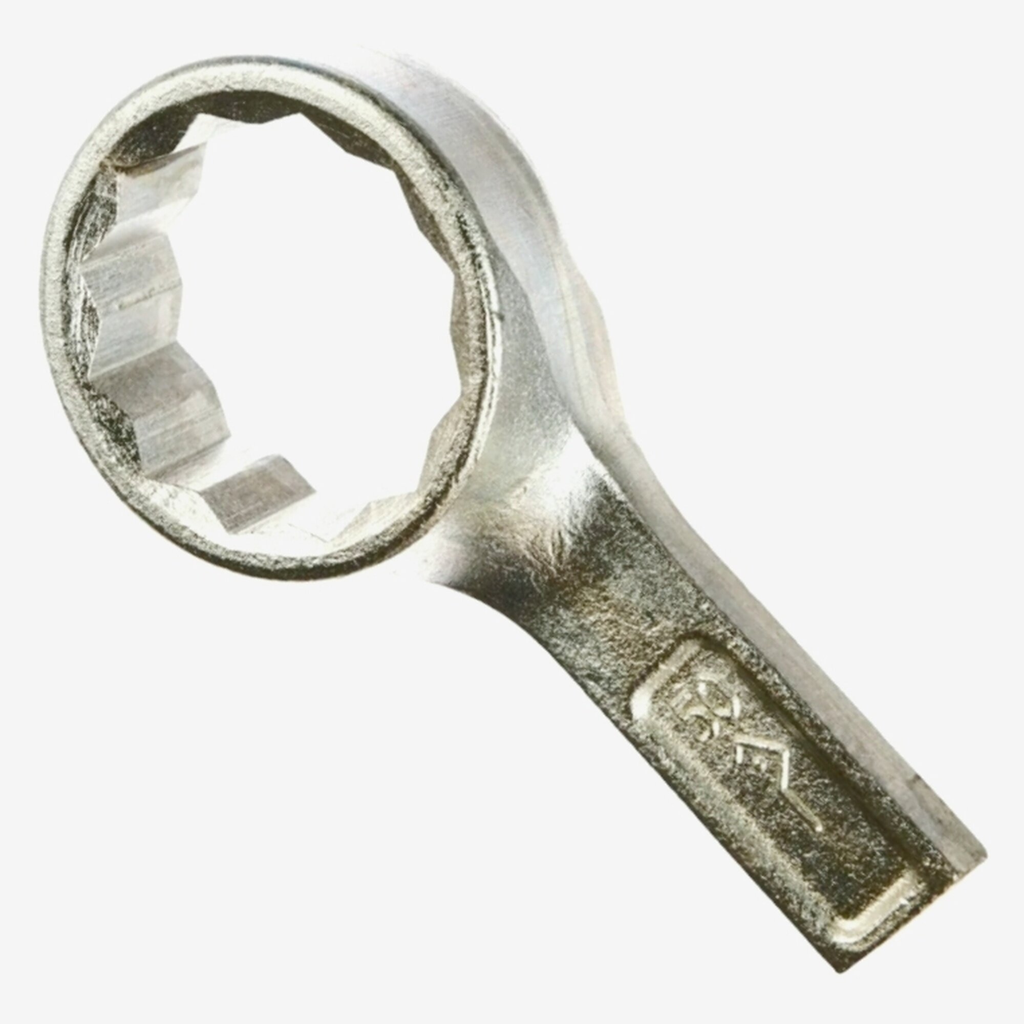 Ключ накидной Камышин 50 мм, сталь 40Х, 41,5-46,5 HRC, 12-гранный кольцевой зев