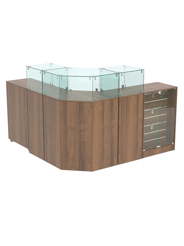 Торговый островок для кожгалантереи "валентино" №13, Орех. Производитель товара - компания Westcom.