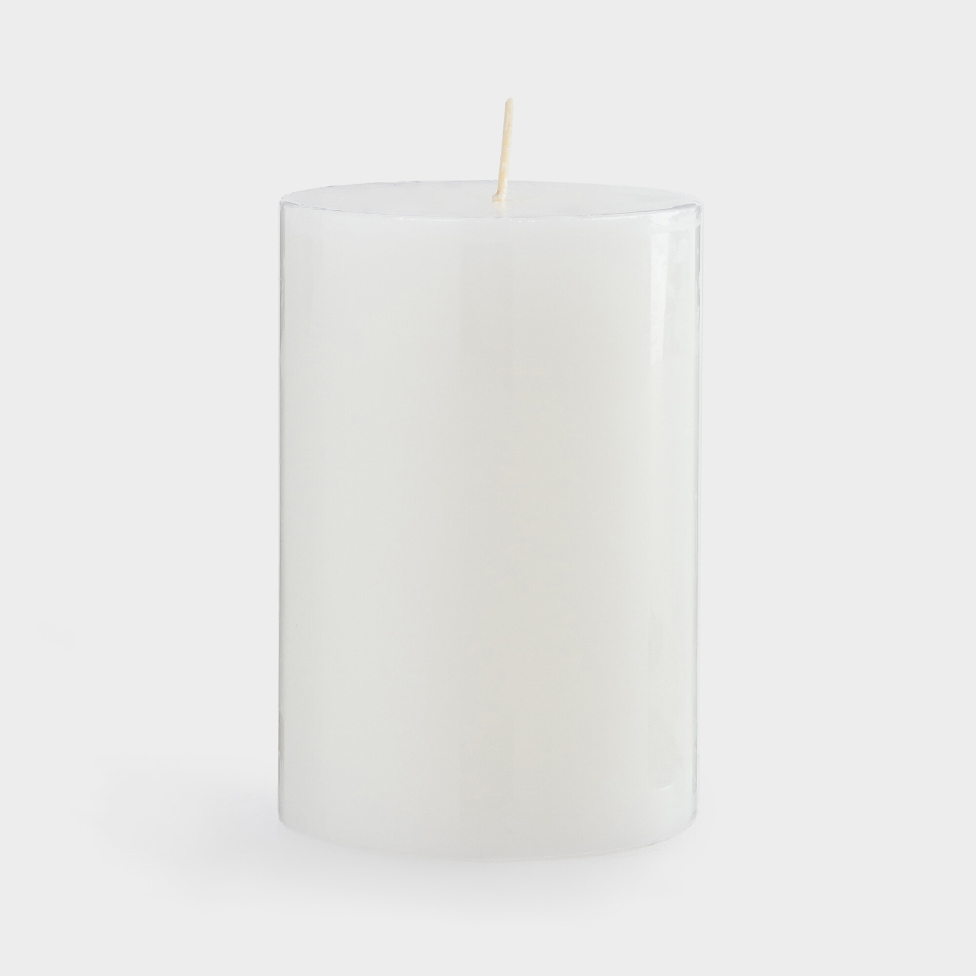 Свеча декоративная Kuchenland ароматическая, 10 см, цилиндрическая, белая, Peony Blush, Luxury white