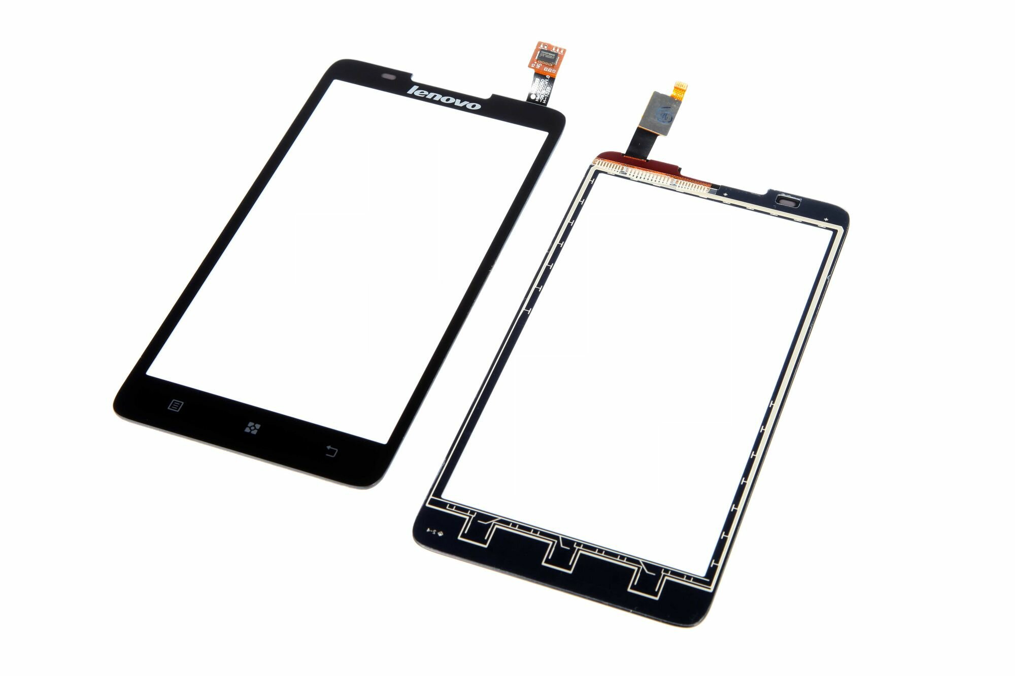 Тачскрин (сенсорное стекло) для Lenovo A656/A766 черный ORIG