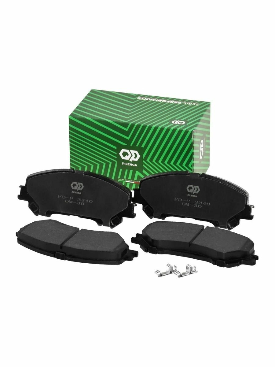 Тормозные колодки дисковые передние Pilenga FDP3340 для NISSAN Rogue, Qashqai, X-Trail