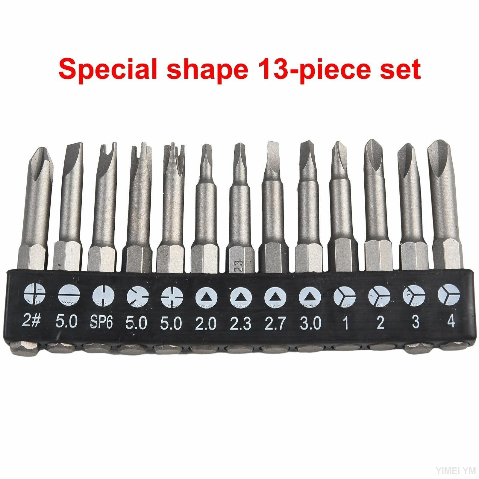 Набор из 13 отверток специальной формы PH2 UY Shape Треугольная отвертка 50 мм