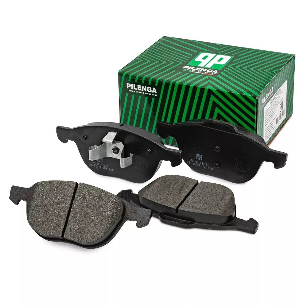 Колодка тормозная FORD FOCUS 2, C-MAX, MAZDA 3, MAZDA 5, VOLVO передняя диск. (Pilenga) (4 шт.)