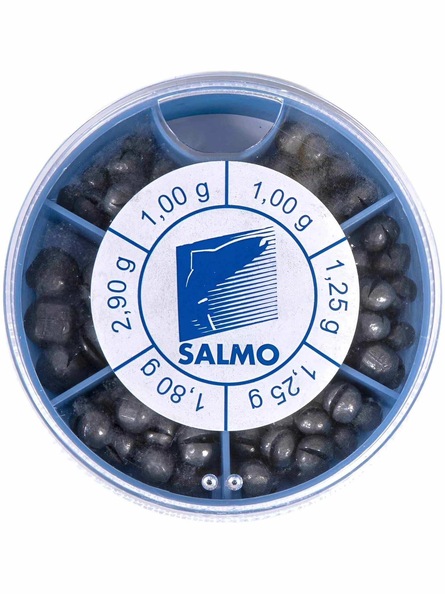 Грузила Salmo "дробинка" , 6 секций , крупные , 120г , набор