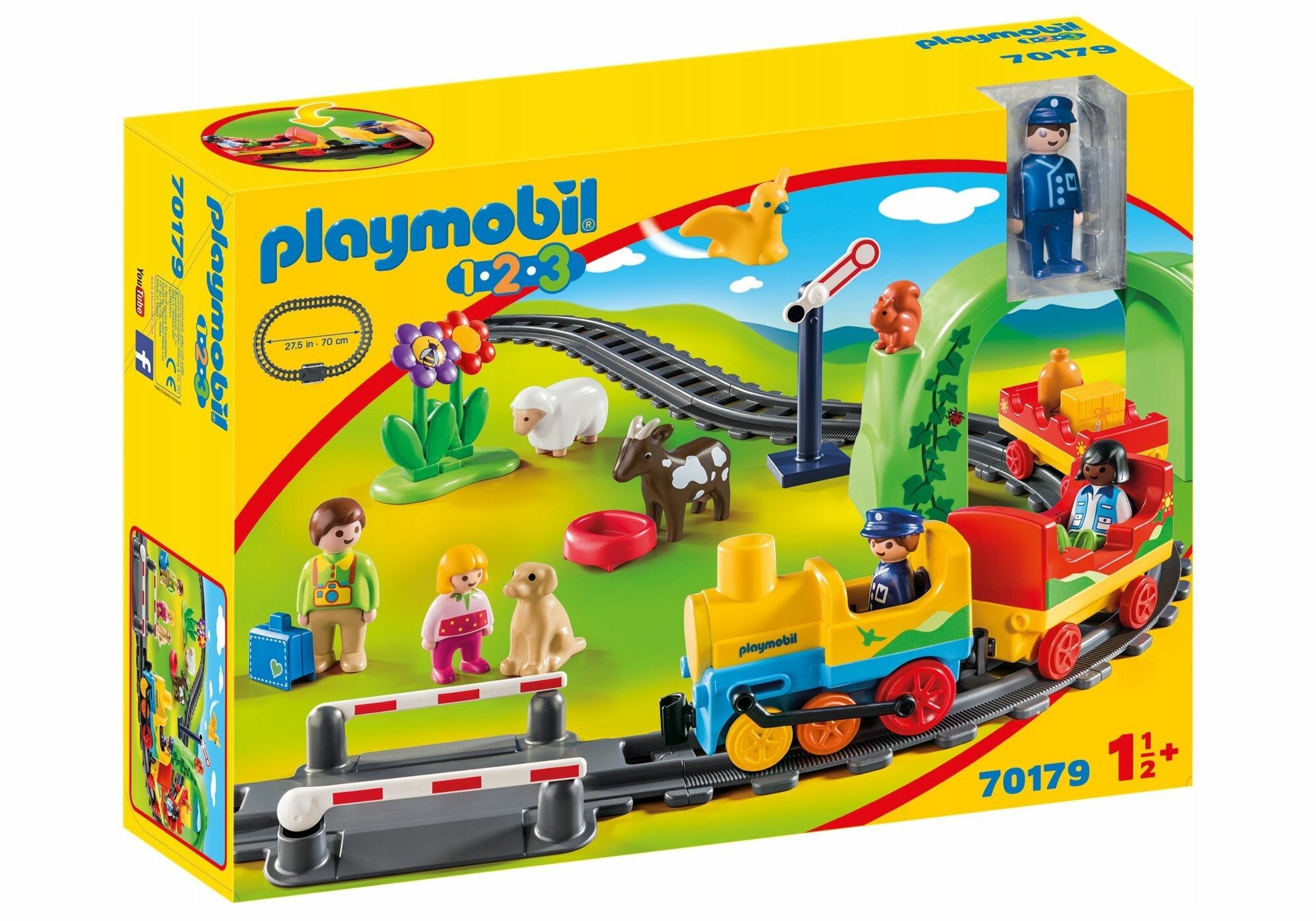Playmobil 1.2.3. Моя Первая Очередь (70179), Playmobil, разноцветный, разноцветный,1askuc3ec8470aa5d