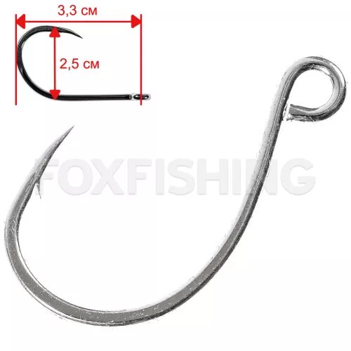 Крючки Vmc 7266 Ti №5/0 K (4шт.)