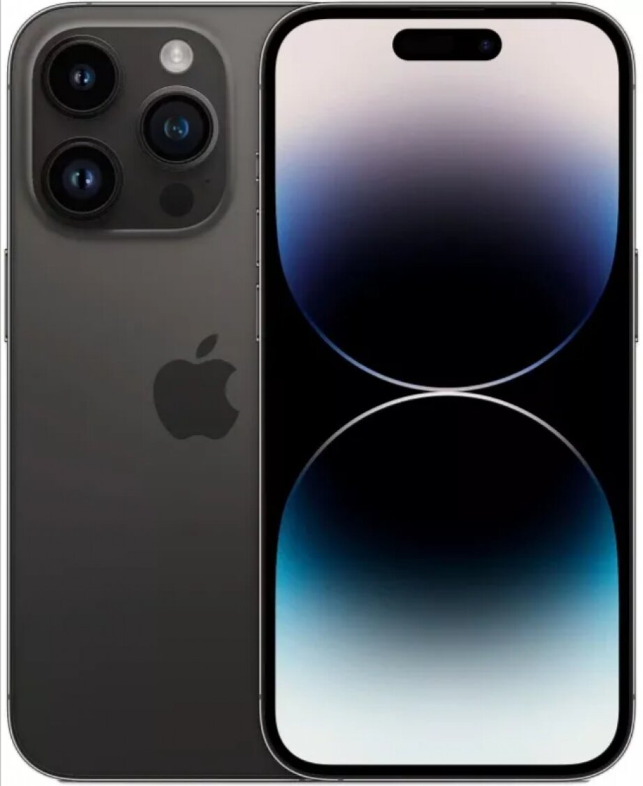 Смартфон Apple iPhone 14 Pro Max, 256Gb, nano SIM+eSIM, Space Black (Черный)