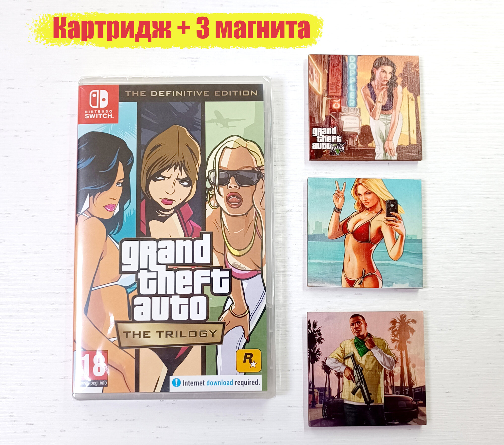 Игра NIN GTA Trilogy Definitive Magnet Edition