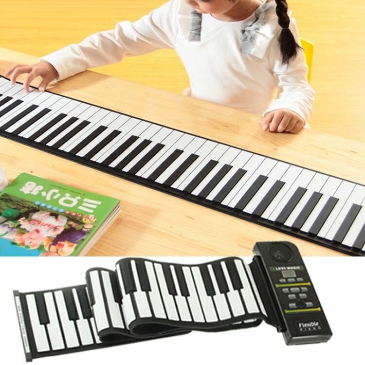 Профессиональная MIDI-клавиатура с 88 клавишами, складная и удобная для переноски, креативные подарки