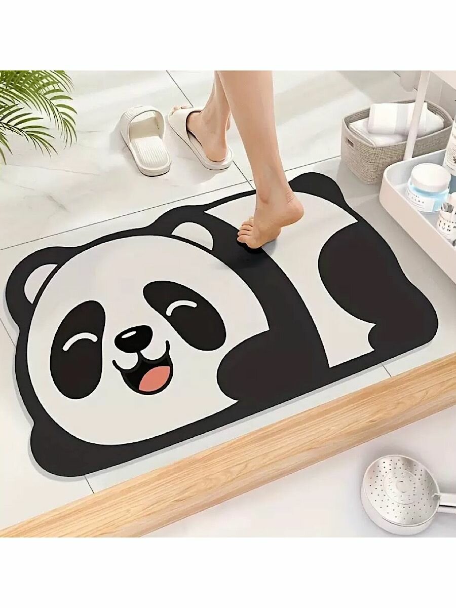Коврик для ванной комнаты, милый мультипликационный ковер, анти-скольжение
