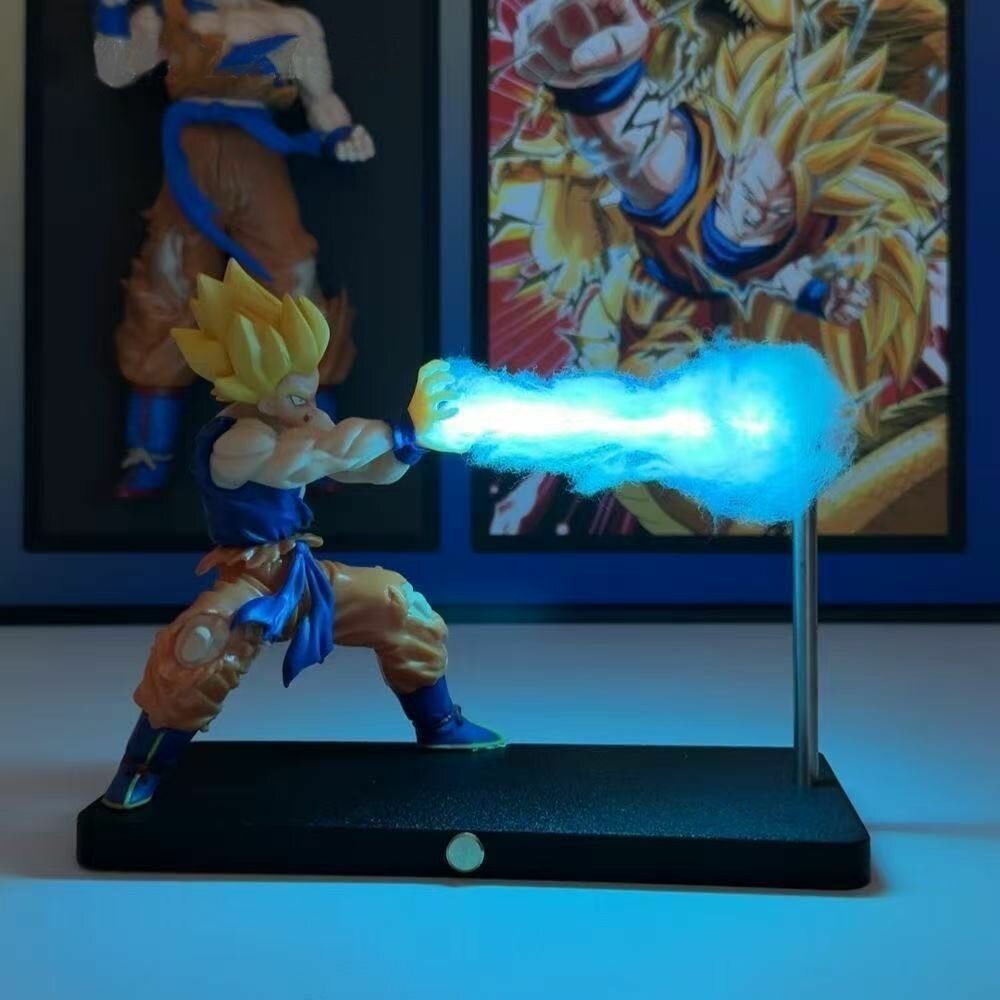 Ночник светодиодный, магнитный, с подсветкой Dragon Ball, синий свет