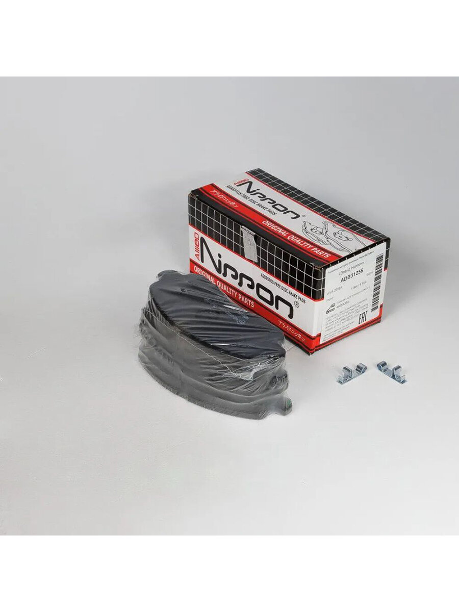Тормозные колодки Allied Nippon дисковые передние для MITSUBISHI, JEEP, CITROEN, PEUGEOT, DODGE, CHRYSLER ADB31256