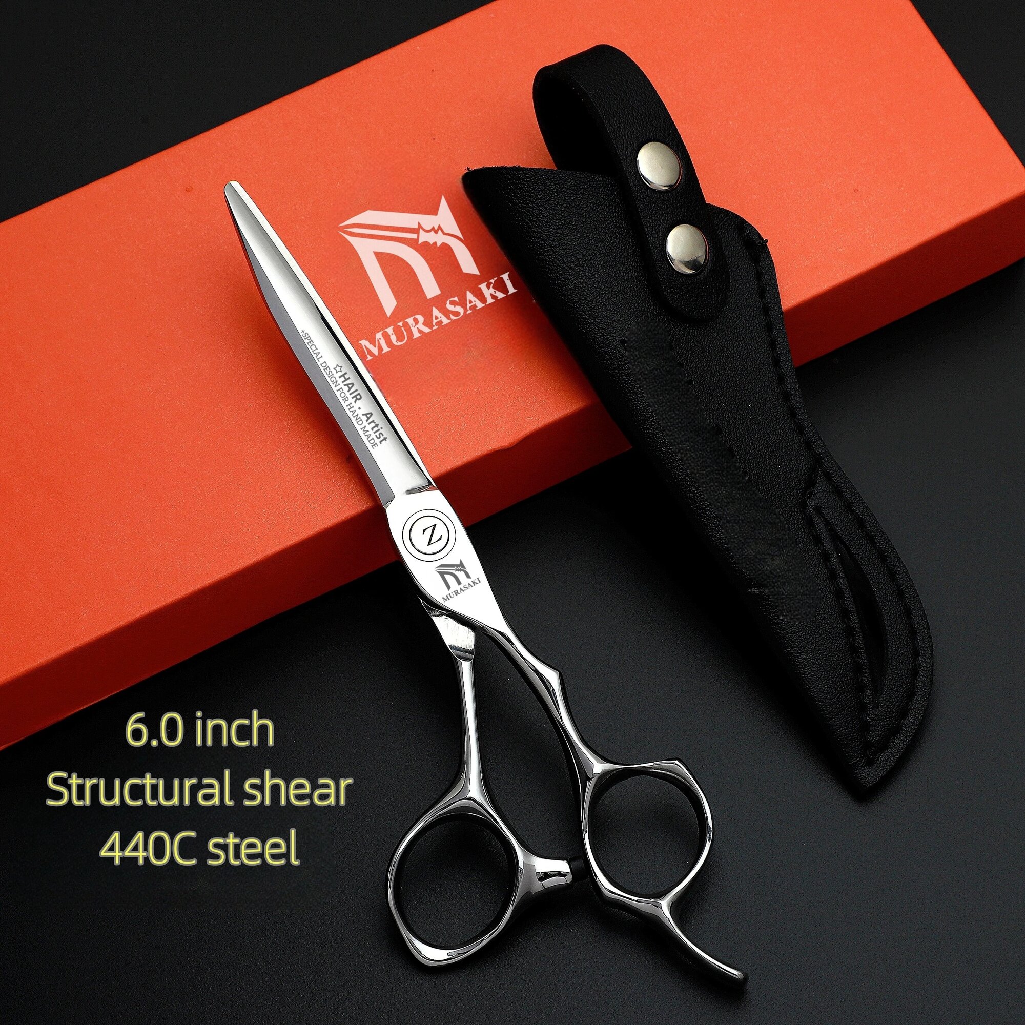 Ножницы для волос ZIXI 6.5 дюйма из стали Hitachi 440C 6.0 inch