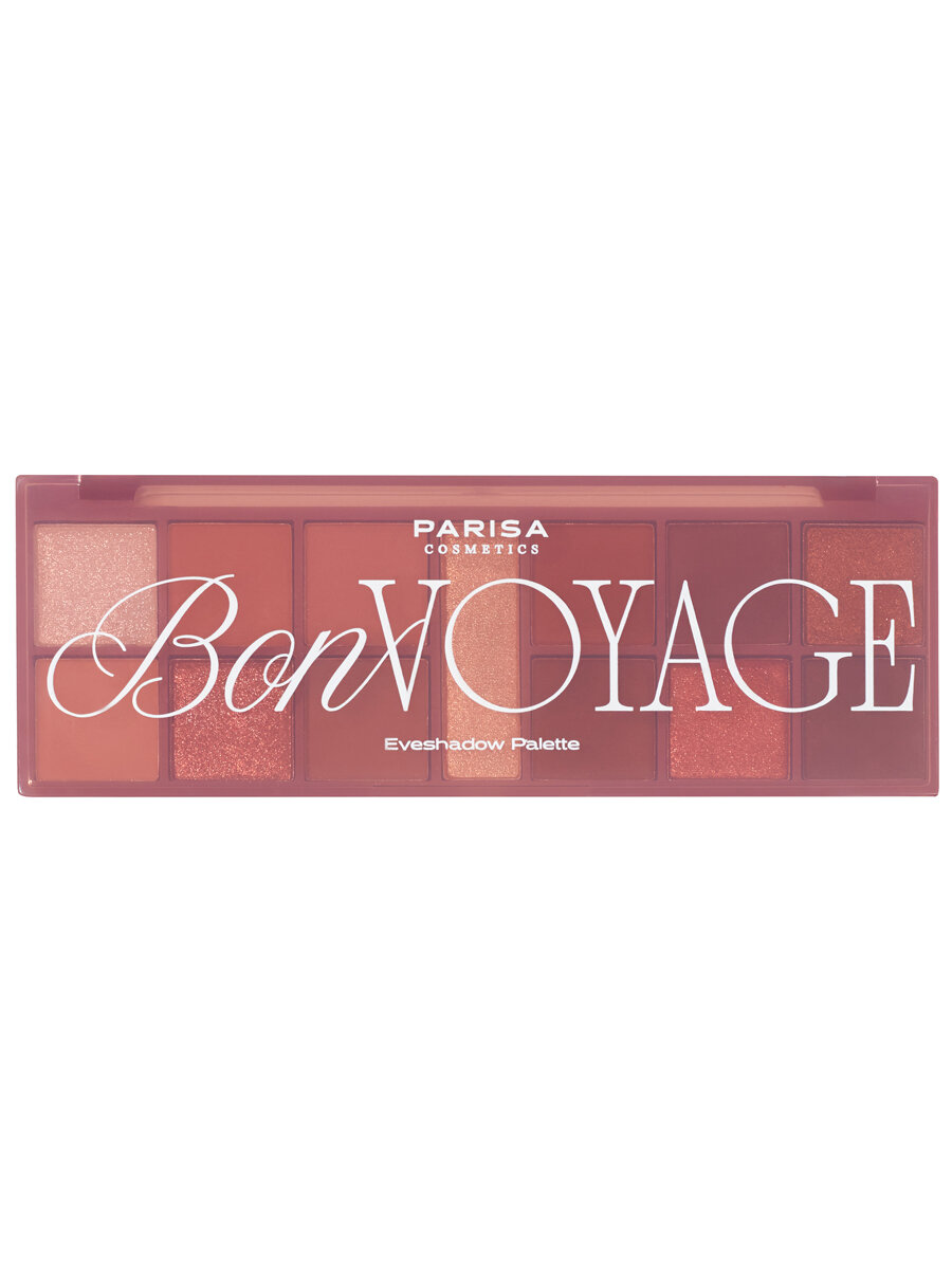 Parisa Cosmetics E-613 Палетка теней Bon Voyage тон 06, 15.6 г