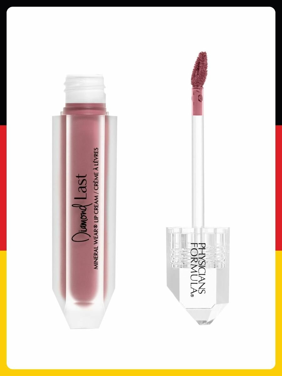 Блеск для губ Physicians Formula Mineral Wear Diamond Last Majestic Mauve, 5 мл
