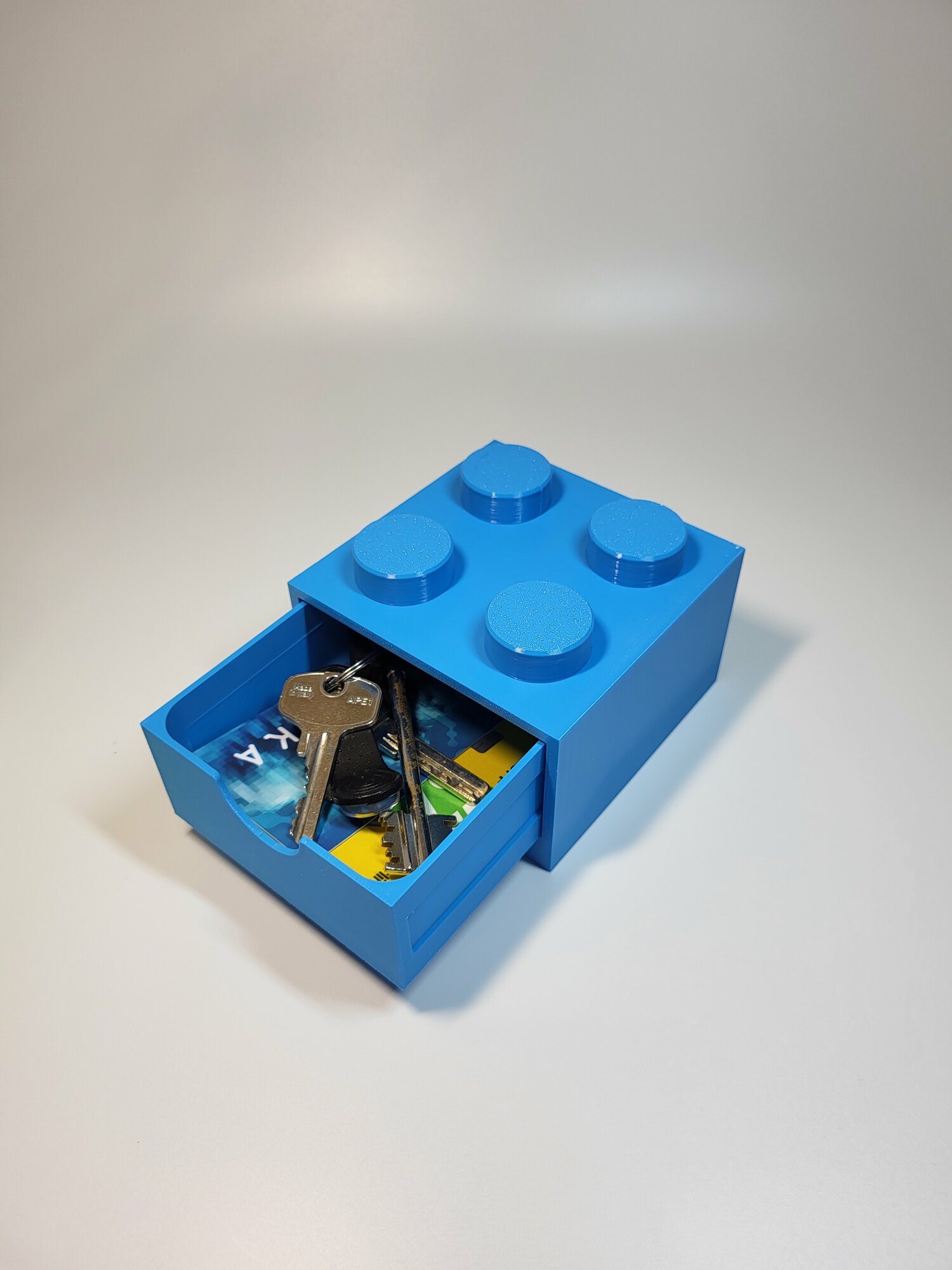 Ящик для хранения "LEGO", PETG, PLA, пластик, выдвижной, 10x10x7 см