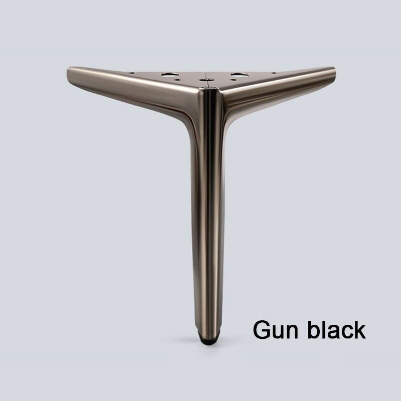 Ножки мебельные треугольные для стульев, диванов, кроватей, высота 12-25 см) 4 шт. В трех цветах