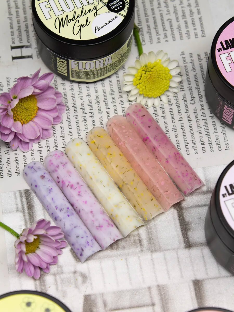 Гель Modeling Gel Flora Ирис, 15 мл — фото 1