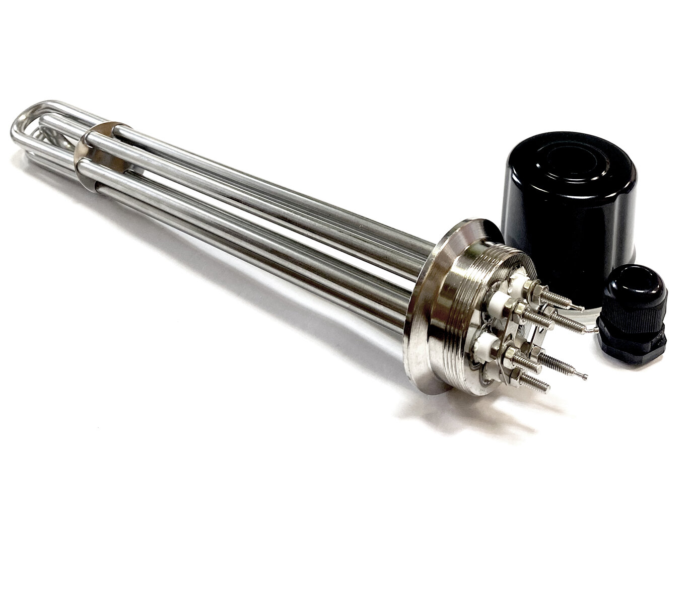 ТЭН 9 кВт фланец 63 мм под кламп 2 дюйма