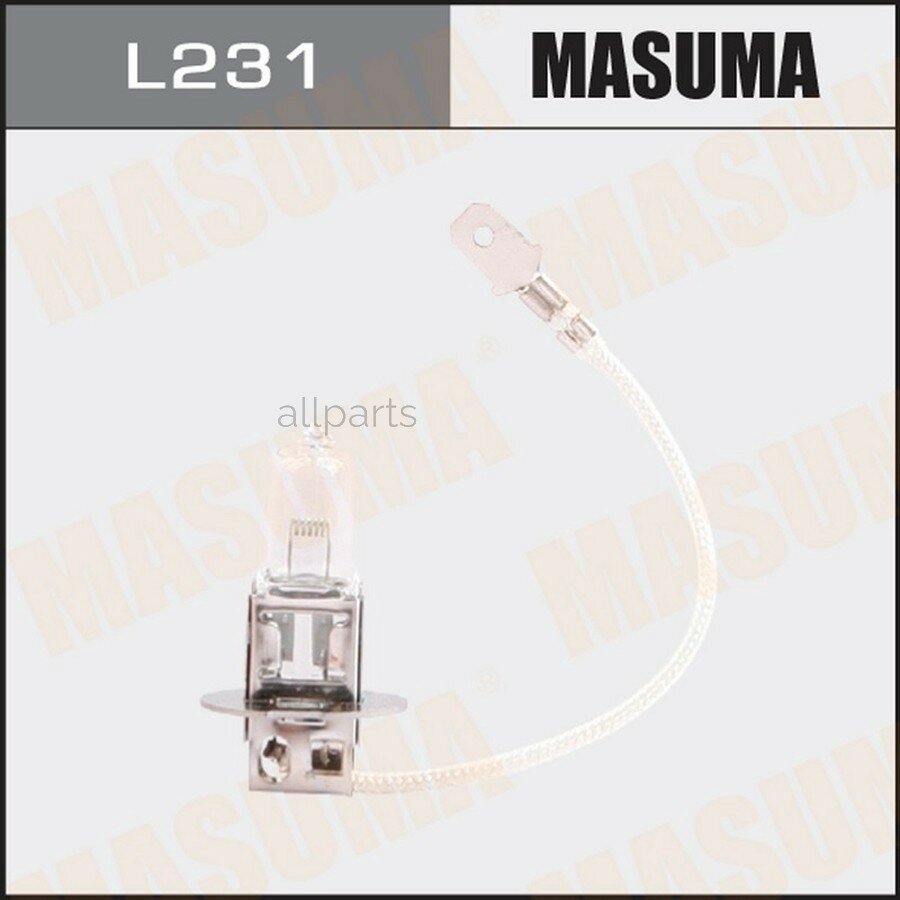 MASUMA L231 лампа галоген. MASUMA H3 24V 70W