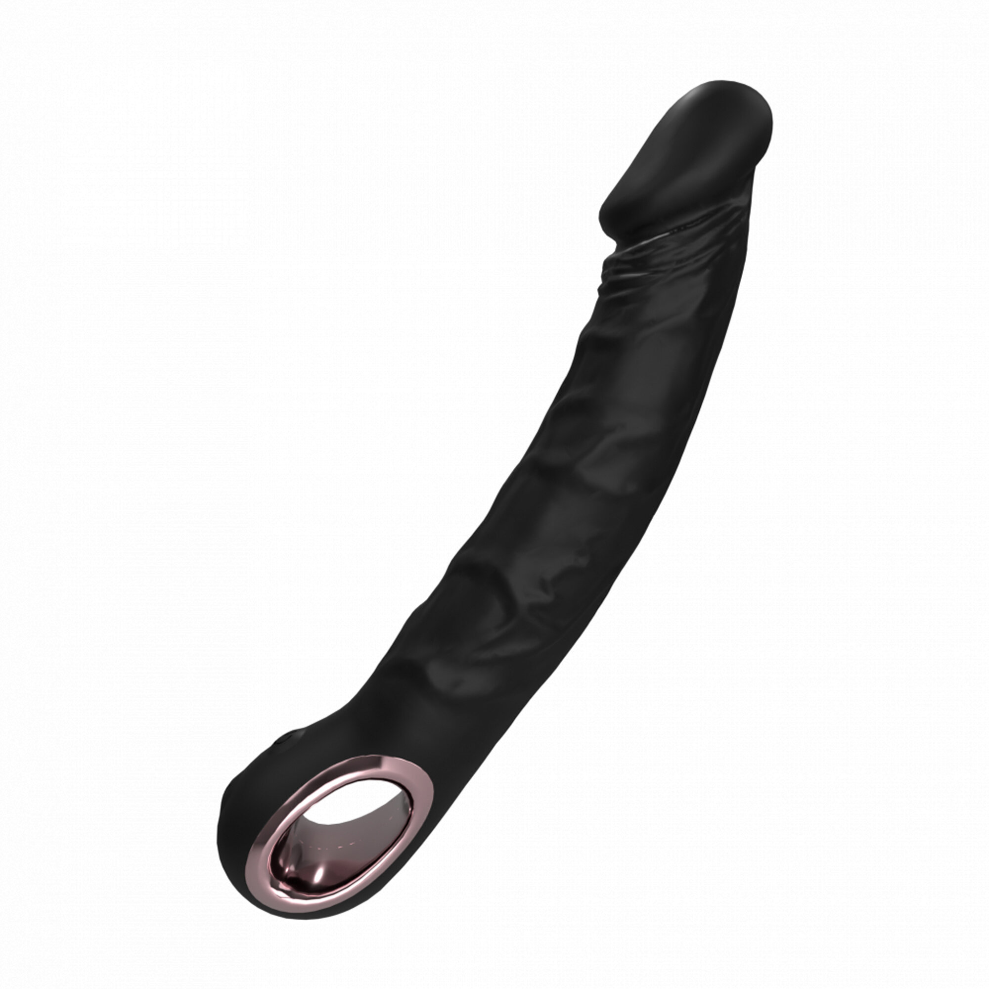 Силиконовый вибратор Черный SW3020 (22.5, Ø 3.7 см) / SW3020Black