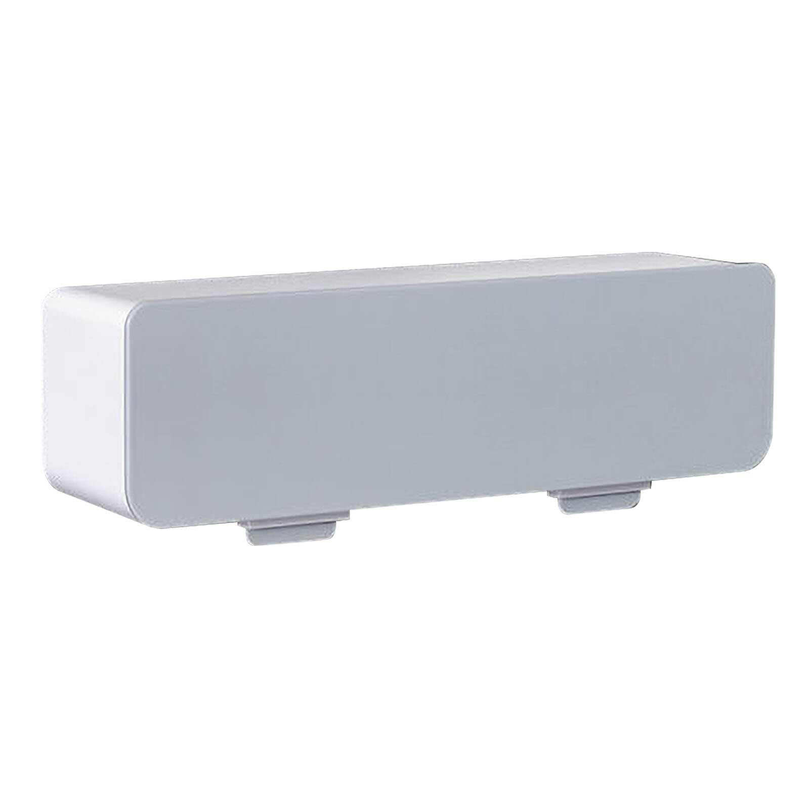 Настенная коробка для приправ емкостью 400 мл. Контейнер для хранения приправ большой емкости для кухни и ресторана. Серый настенный монтаж 2-го поколения (с ложкой).