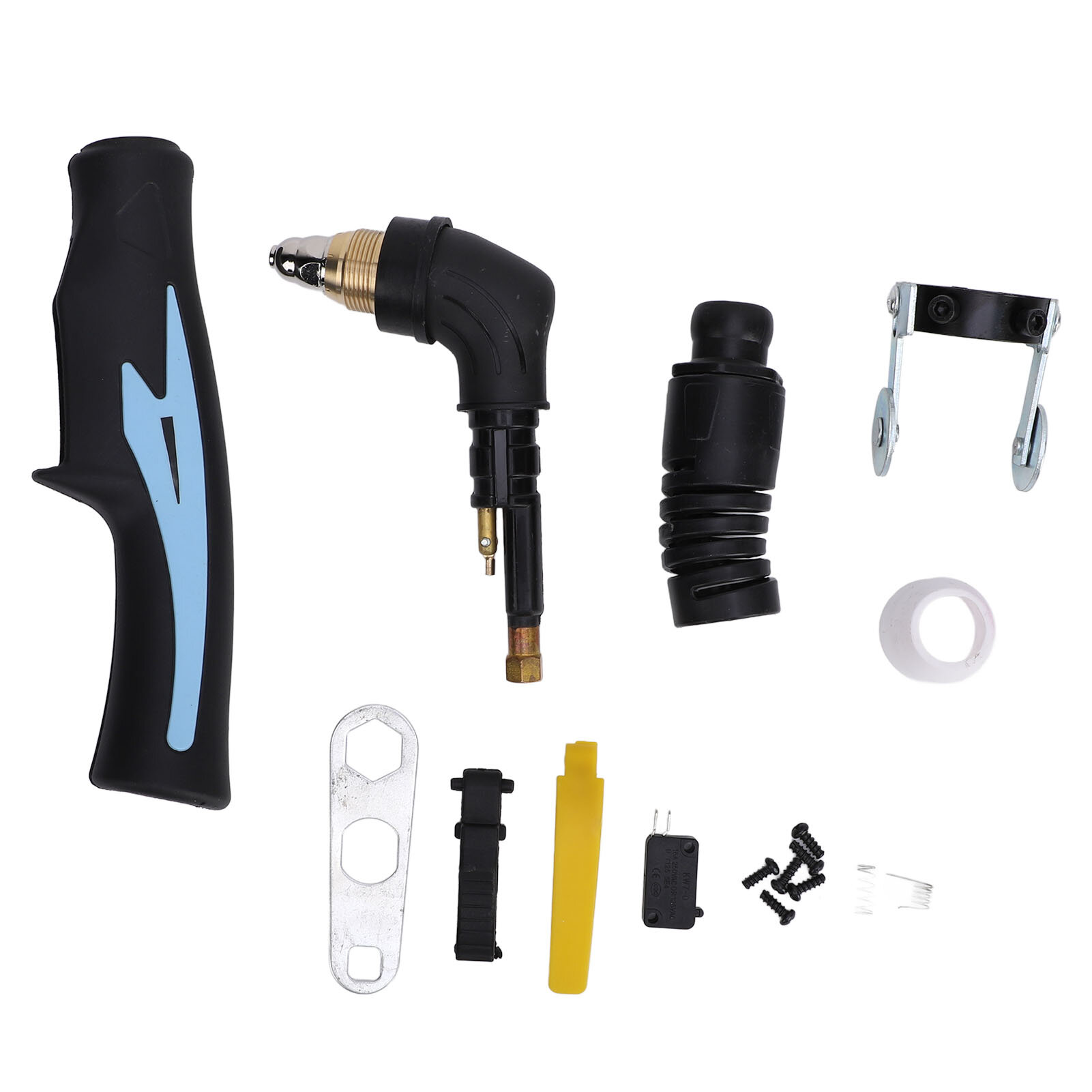 Головка резака для плазменной резки с ЧПУ 10A‑80A P80, сварочное оборудование, принадлежности, синий/черный