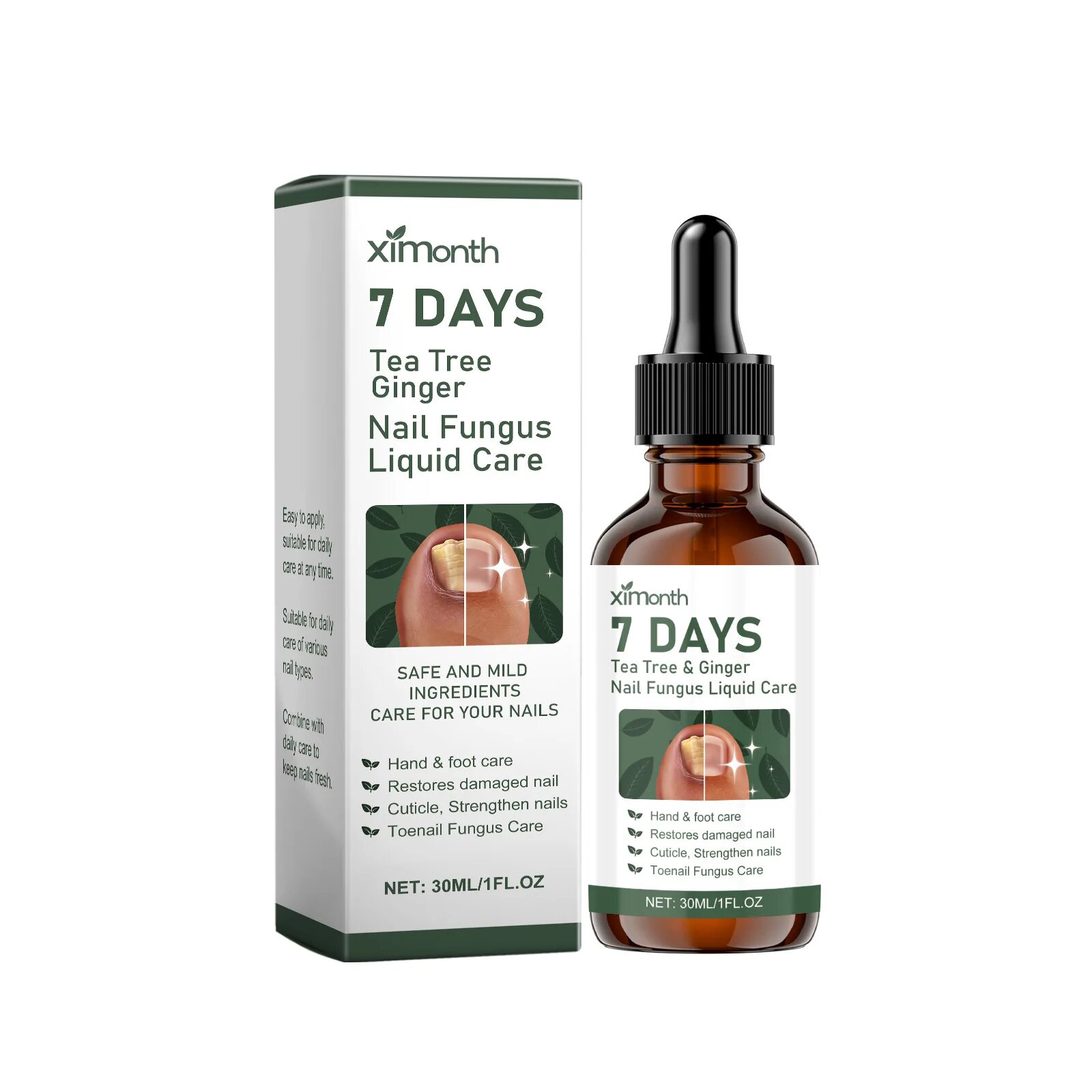 Эссенция для ухода за ногтями, восстанавливающая серые ногти, утолщающая желтая антиинфекционная паронихия, онихомикоз, увлажняющая жидкость для ногтей для рук и ног