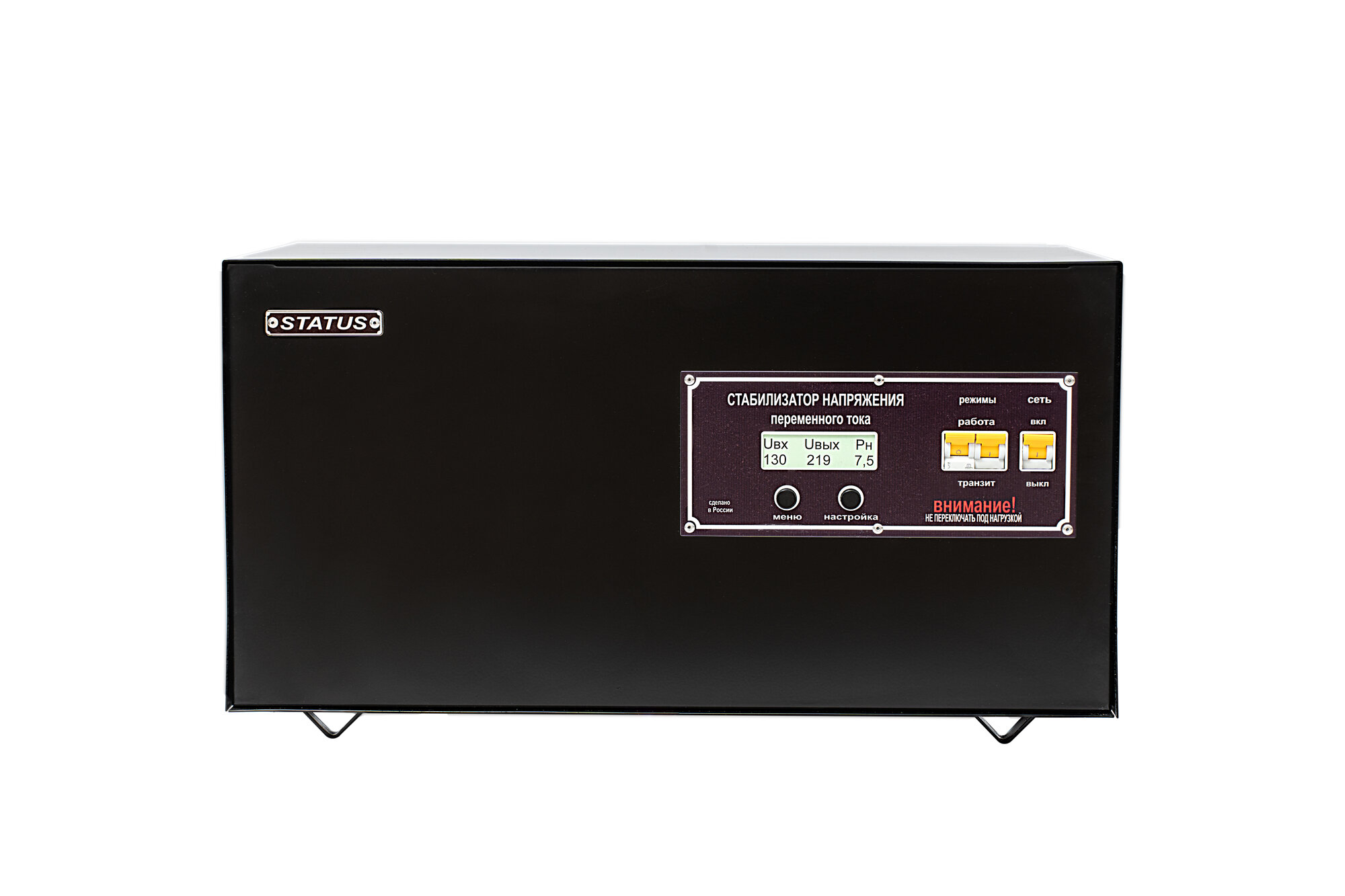 Стабилизатор напряжения STATUS (Progress) 10000SТ-35, тиристорный, 220±4,2%, 140-270В