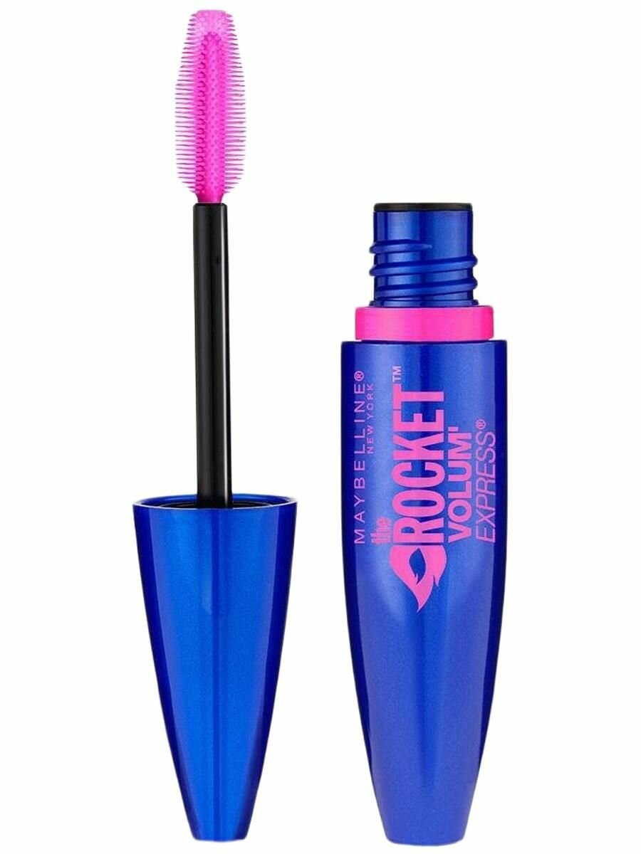 Maybelline Тушь для ресниц The Rocket Volum Express Very Black Mascara