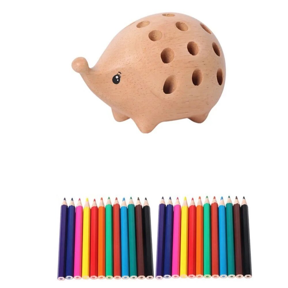 Держатель для ручек в виде ежика, 1 Set Pen Holder