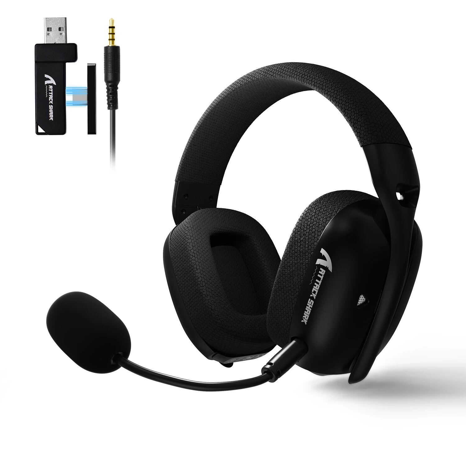 Attack Shark L80PRO Black Беспроводные наушники