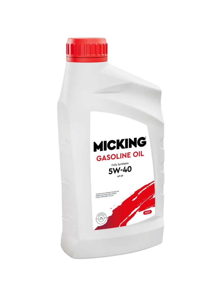 Масло моторное Micking Gasoline Oil MG1 5W-40 1л