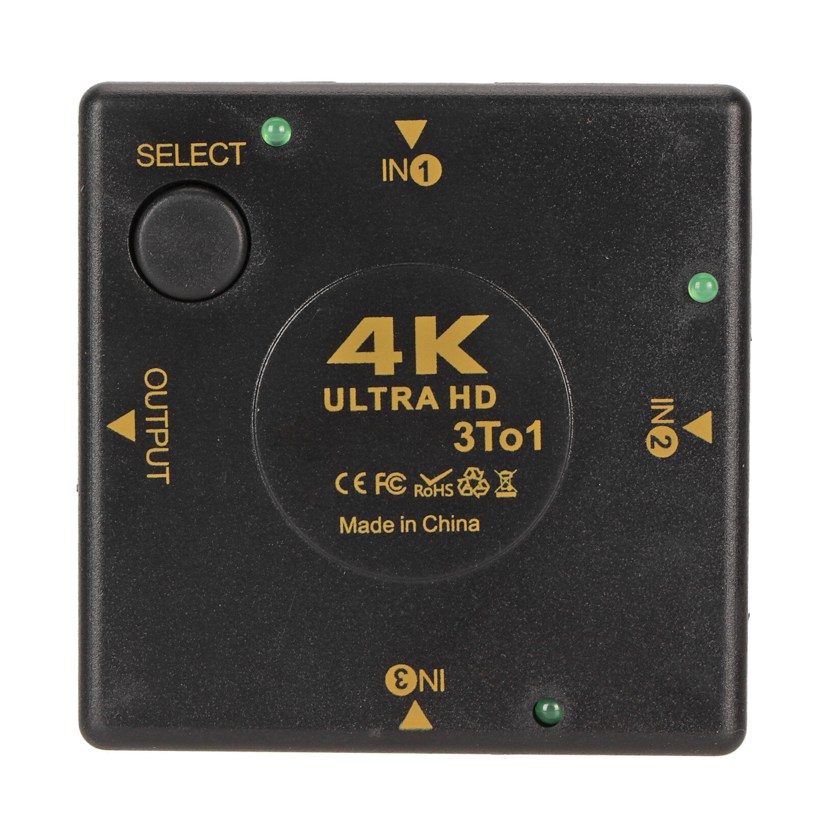 HD Multimedia Interface Switch 3 in 1 Out 4K Support 3D Video Switcher Selector for PC Game Console TV Projector